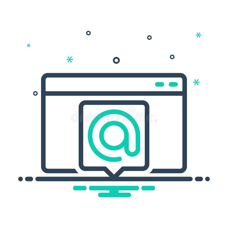 Mix Icon for Alias, Nickname and Name Stock Illustration - Illustration ...