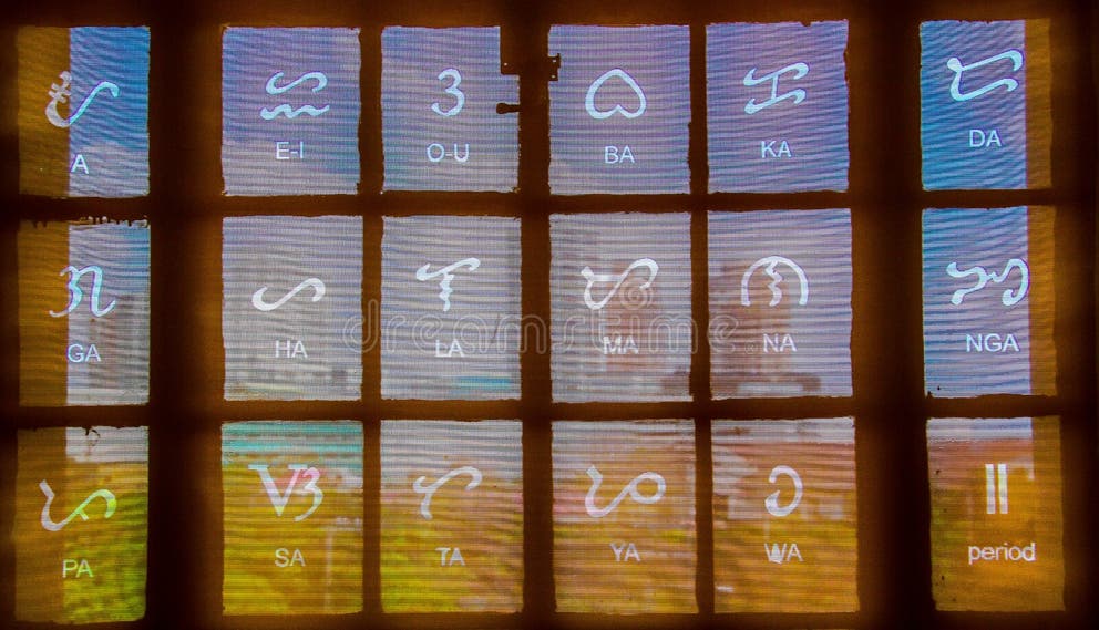 Alibata En El Museo Nacional Fotografía editorial - Imagen de ...