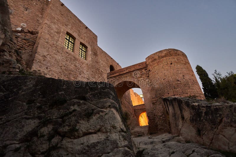 Alicante Castle Santa Barbara_3 Stock Photo - Image of rock, patrimony ...