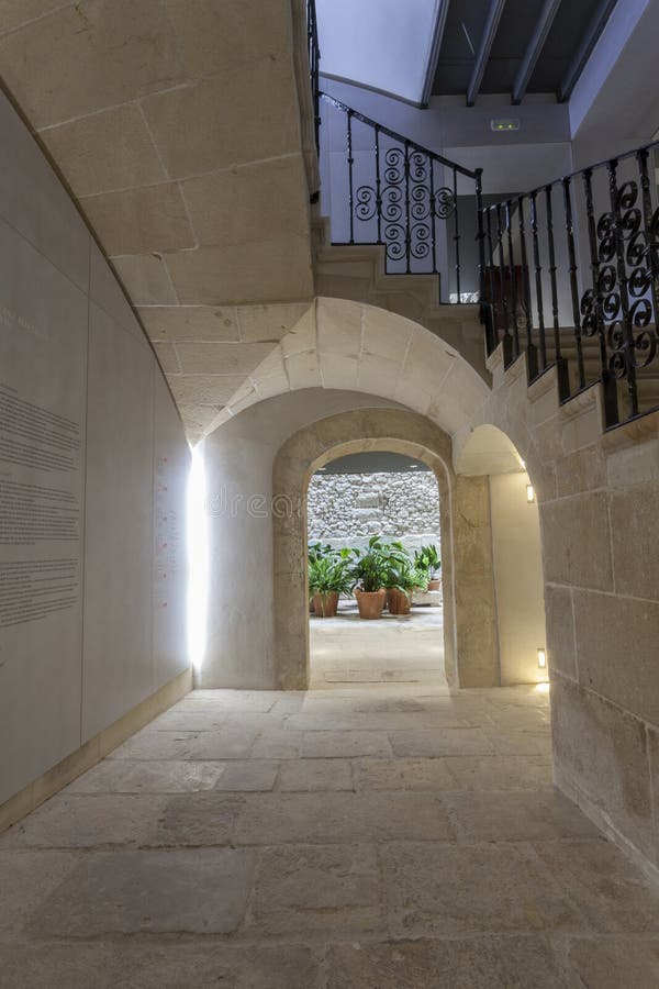 Alicante,Spain, 3,6,2018: Building of the Palace Center 14 Editorial ...