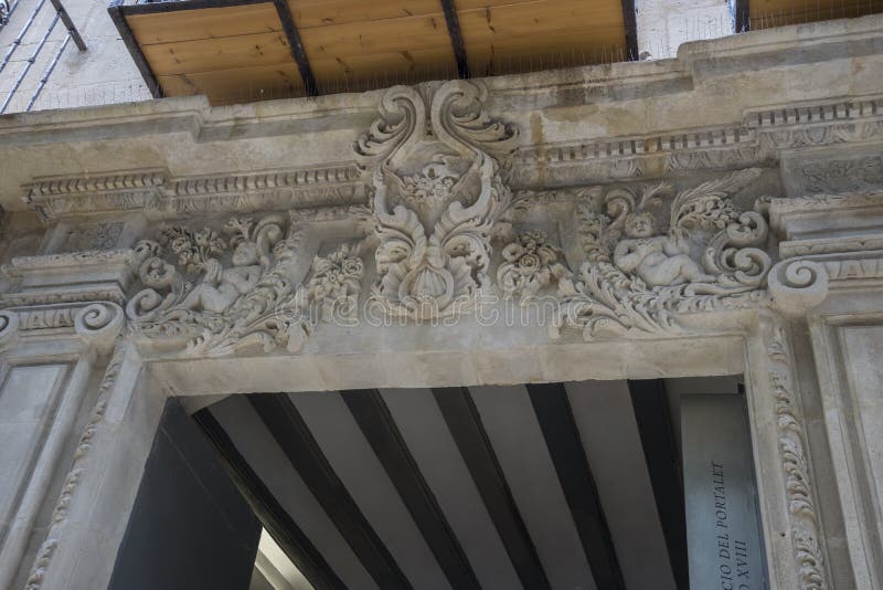 Alicante,Spain, 3,6,2018: Building of the Palace Center 14 Editorial ...