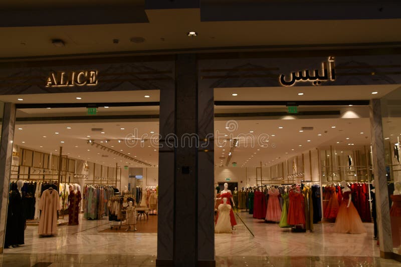 Alice Store at Mall of Qatar in Doha, Qatar Editorial Photo - Image of ...
