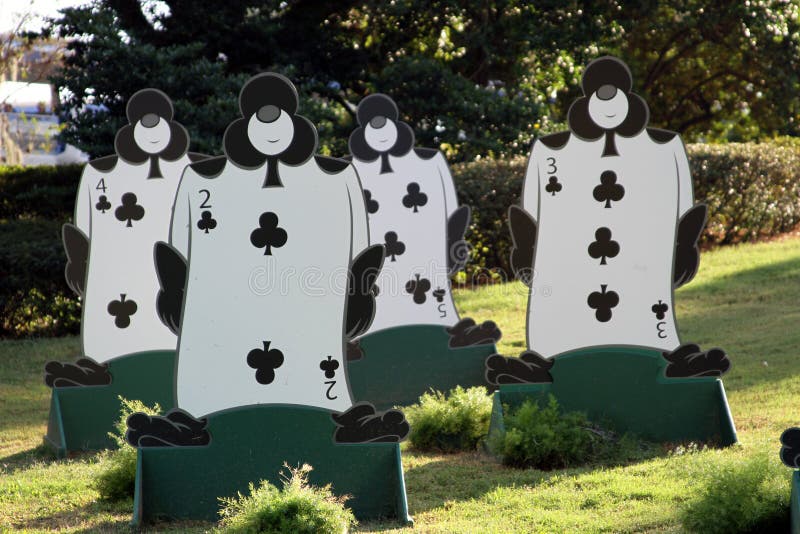 Alice In Wonderland Card Men