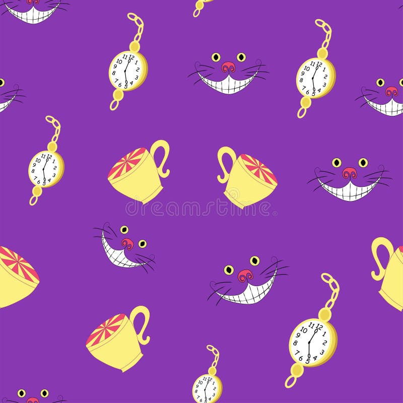 Alice Wonderland Tea Cups Stock Illustrations – 64 Alice Wonderland Tea ...