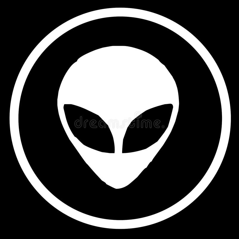 Alien Skull & Crossbones . Stock Illustration - Illustration of danger ...