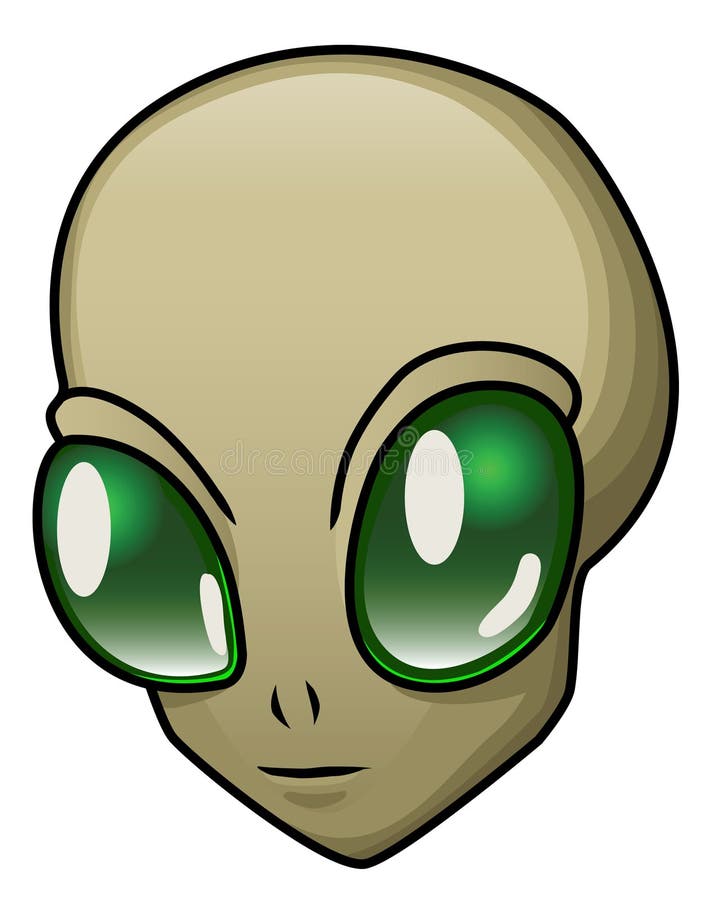 Alien mask stock vector. Illustration of fantasy, black - 24181110