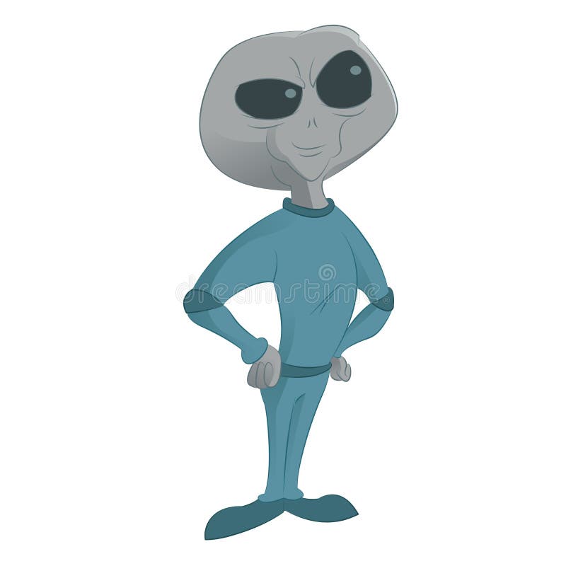 Alien cartoons stock illustration. Illustration of comic - 63963845
