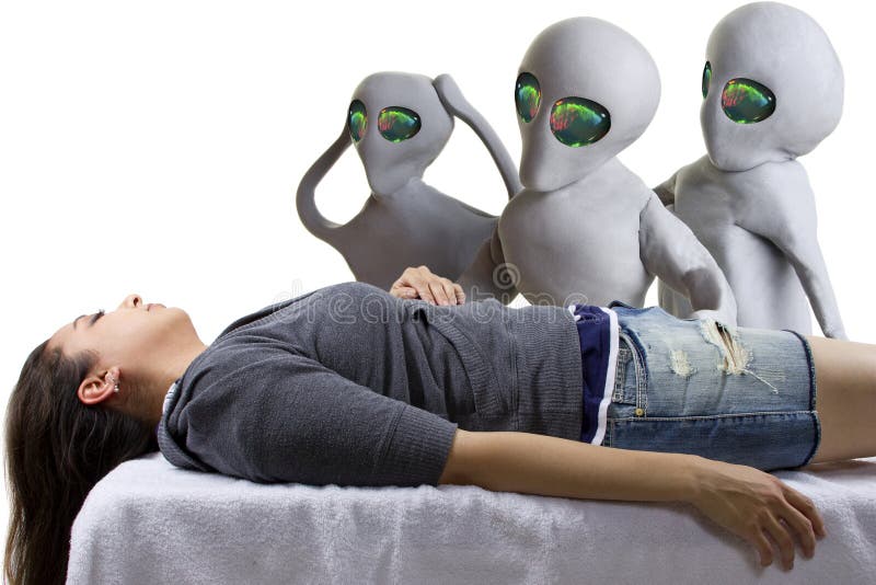 Alien Abduction Stock Image Image Of Girl Abduction 35529761