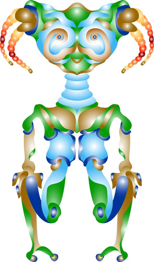 Alien ant. stock vector. Illustration of closeup, pitcher - 40279946