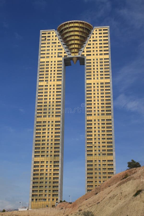 The Infamous in Tempo Building in Benidorm Editorial Photo - Image of ...