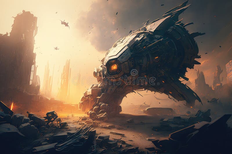 Cityscape Wreckage Stock Illustrations – 191 Cityscape Wreckage Stock ...