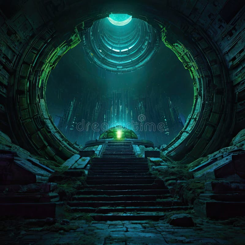 Alien Building - Space Age Architectural Conceptual Construction Stock ...