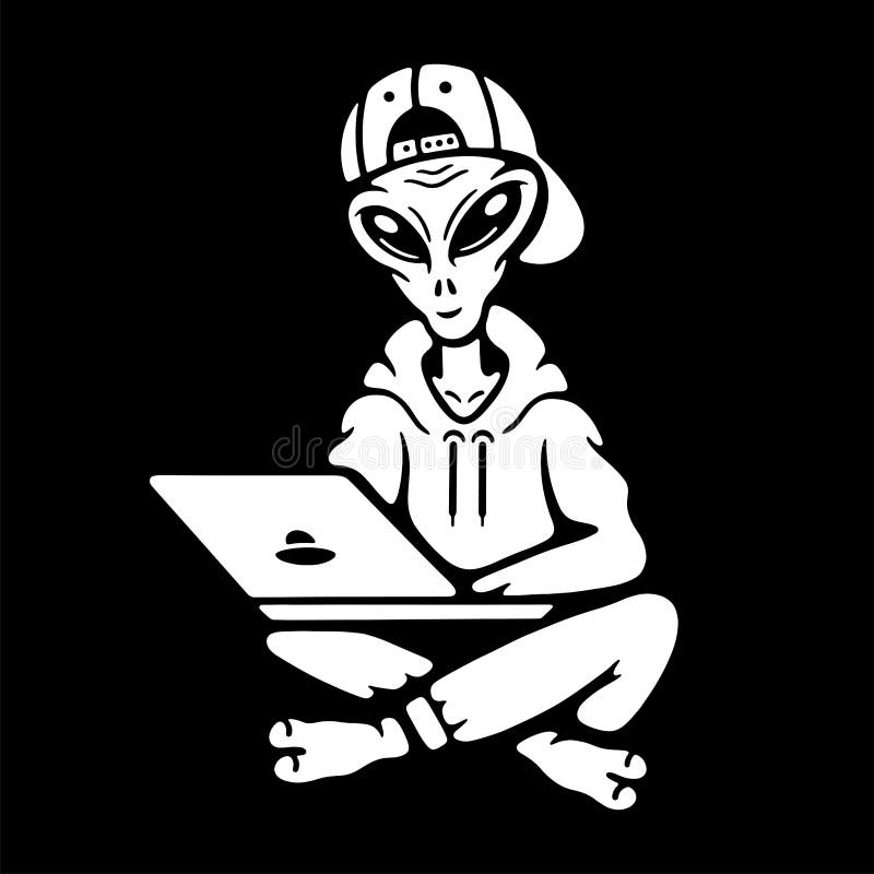 Laptop Alien Stock Illustrations – 672 Laptop Alien Stock Illustrations ...