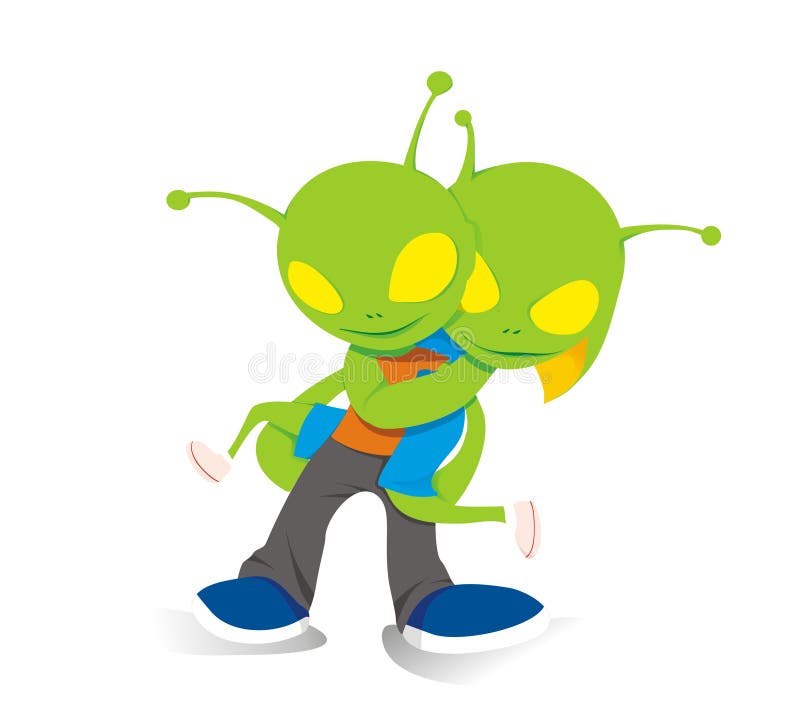 Alien Family Stock Illustration Illustration Of Alien