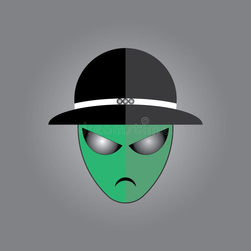 Alien Character Illustration Stock Illustration - Illustration of alien ...