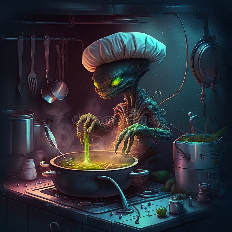 Alien Chefs Stock Illustrations – 104 Alien Chefs Stock Illustrations ...