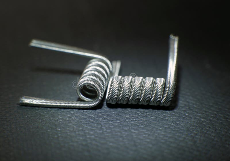 Burning Alien Coil Build on Vaping Rebuildable Dripping Atomizer Stock ...