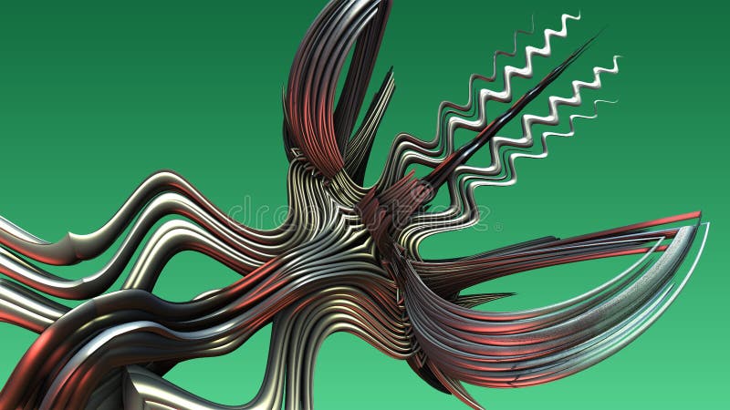 Alien Construction and Structures, Abstract Fantastic Shapes of Ancient ...