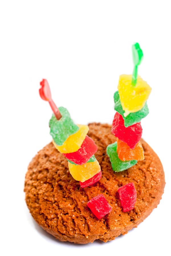 Alien cookie monster stock photo. Image of candied, delicious - 20654204