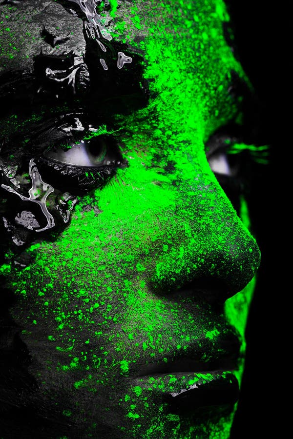 Alien creature stock image. Image of lips, model, frame - 56144433