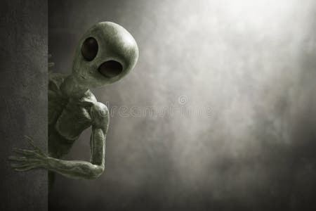 Alien Peeking Stock Illustrations – 69 Alien Peeking Stock ...