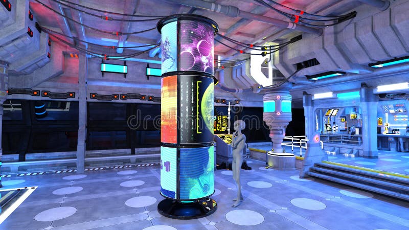 Alien stock image. Image of computer, outer, galaxy, technology - 69597907