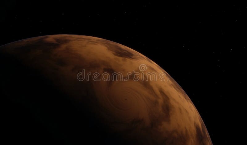Alien Desert Exo Planet stock illustration. Illustration of fantastic ...