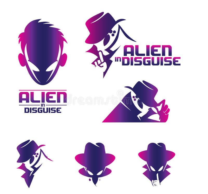 Alien in Disguise volume 2 stock vector. Illustration of ...