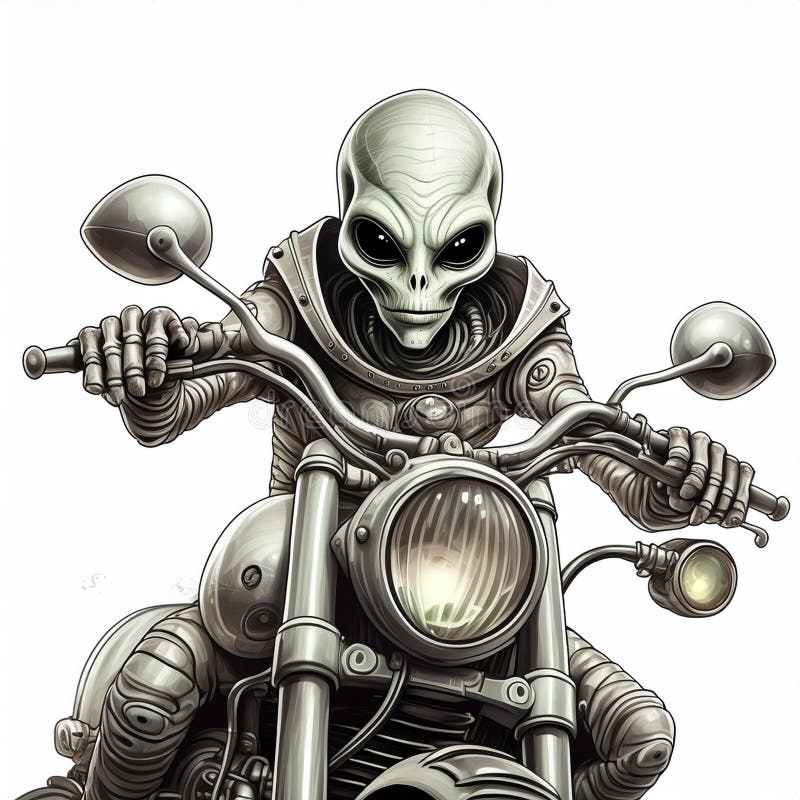 Alien driving stock vector. Illustration of color, saucer - 37910538