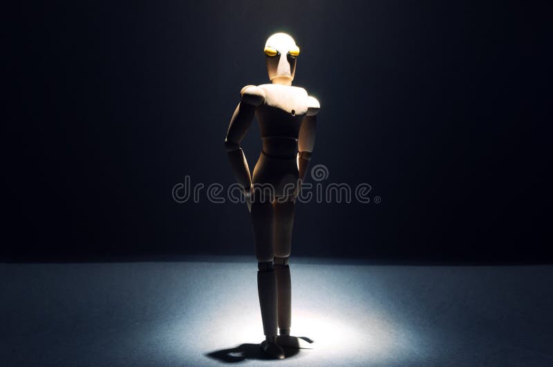Alien dummy. stock image. Image of posture, demonstrating - 61245287