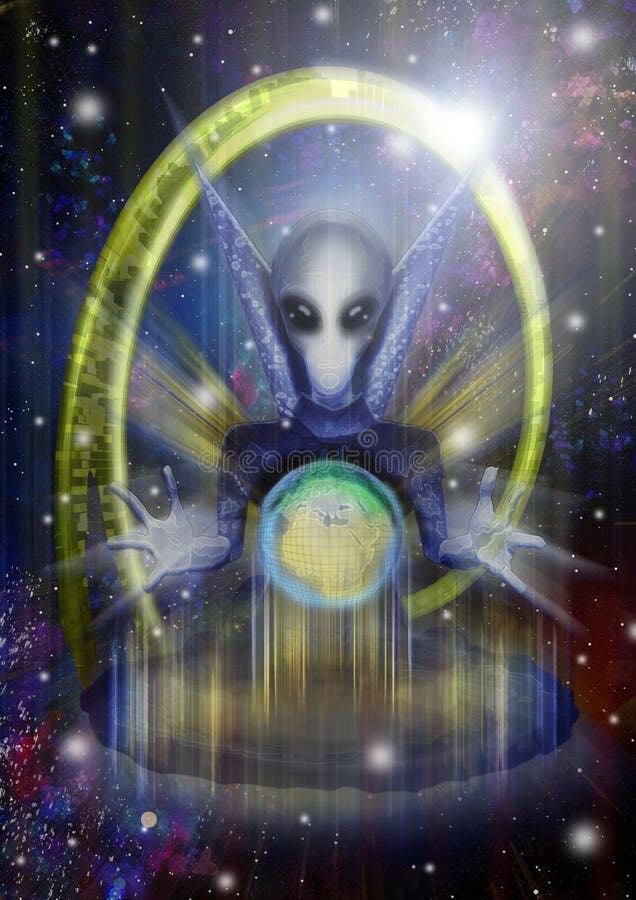 Alien Hands Holding Stock Illustrations – 530 Alien Hands Holding Stock ...