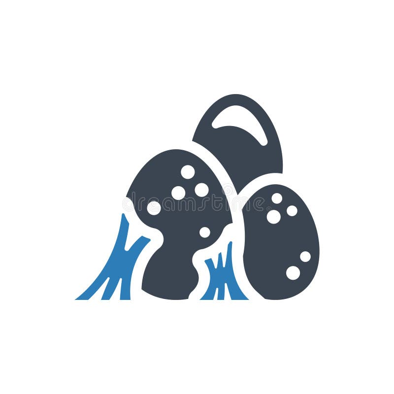 Alien egg icon stock vector. Illustration of symbol - 262612404