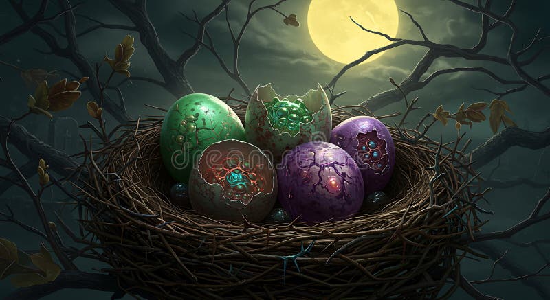 Alien Eggs Stock Illustrations – 249 Alien Eggs Stock Illustrations ...