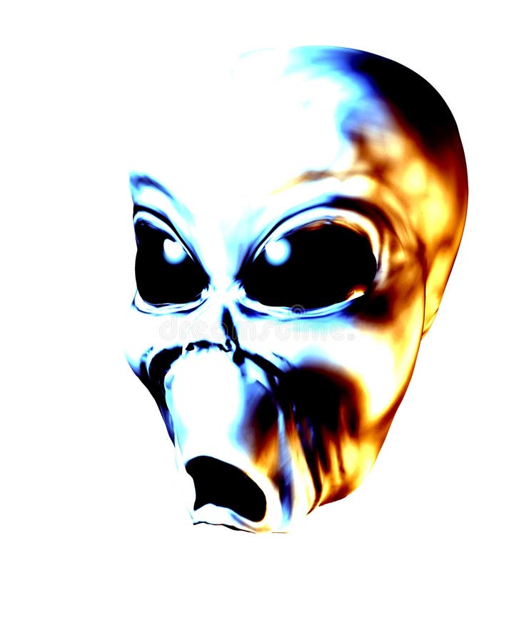 Alien Head Picture. Image: 3709690