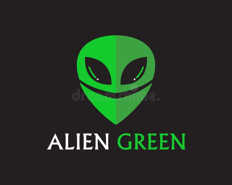Alien Face Icon Vector Logo and Symbols Template App Stock Vector ...