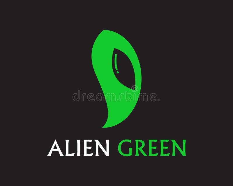 Alien Face Icon Vector Logo and Symbols Template App Stock Vector ...
