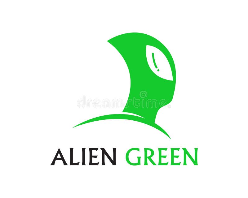 Alien Face Icon Vector Logo and Symbols Template App Stock Vector ...