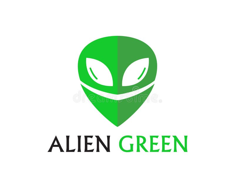Alien Face Ufo Icon Logo Stock Illustrations – 948 Alien Face Ufo Icon ...