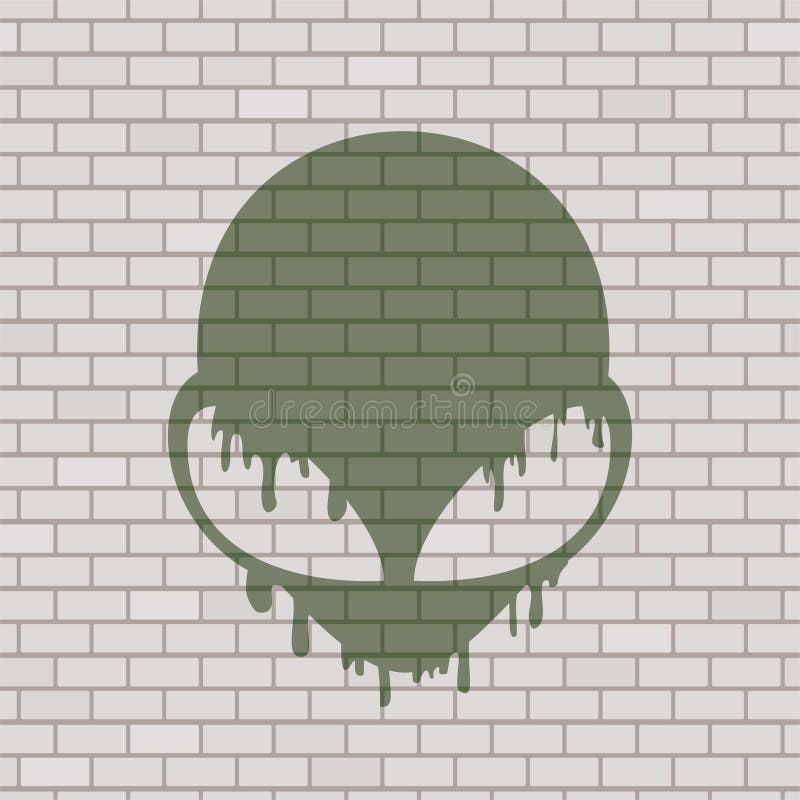 Green Alien Graffiti Stock Illustrations – 63 Green Alien Graffiti ...