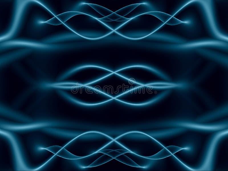 Alien Fantasy Mirrored Waves Picture. Image: 6533186
