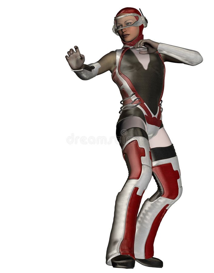 Alien Female Warrior