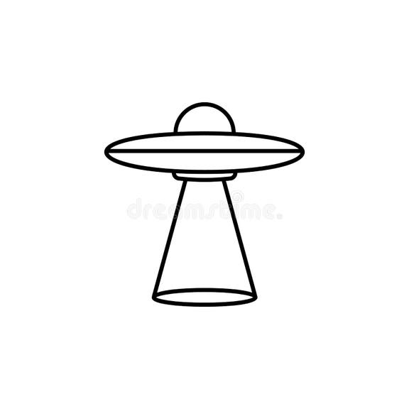 Alien Flying Machine Icon. Element of Space for Mobile Concept and Web ...