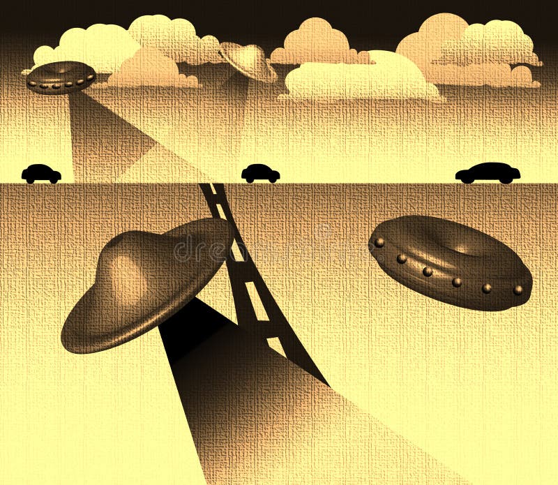Alien Flying Saucers Picture. Image: 5678641