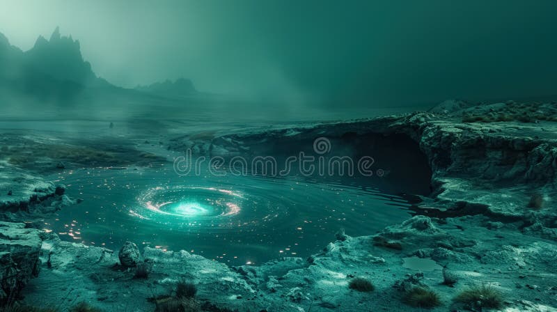 Alien Geothermal Landscape Stock Illustrations – 64 Alien Geothermal Landscape Stock ...