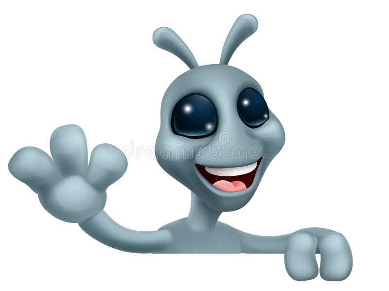 Alien Peeking Stock Illustrations – 69 Alien Peeking Stock ...