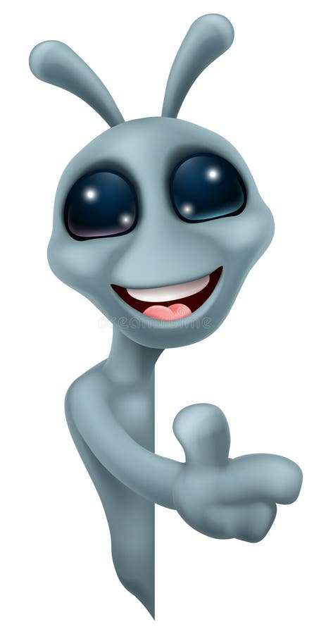 Alien Peeking Stock Illustrations – 69 Alien Peeking Stock ...