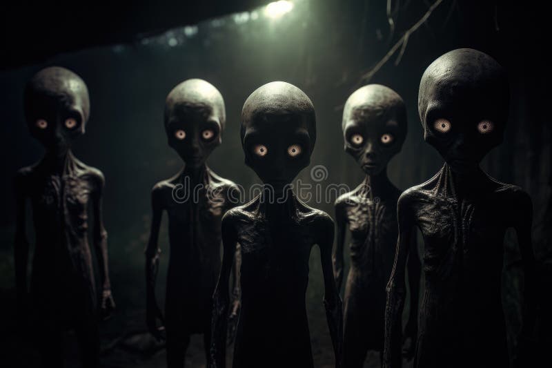 Ai Generated Alien Group Stock Illustrations – 462 Ai Generated Alien ...