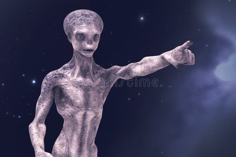 Alien Pointing Stock Illustrations – 582 Alien Pointing Stock ...