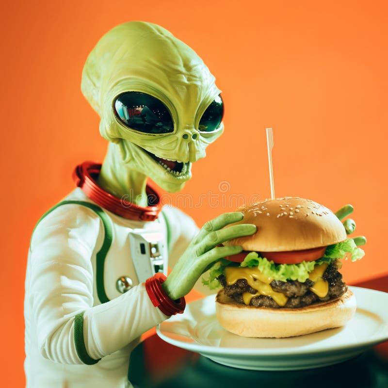 Alien Burger Stock Illustrations – 112 Alien Burger Stock Illustrations ...