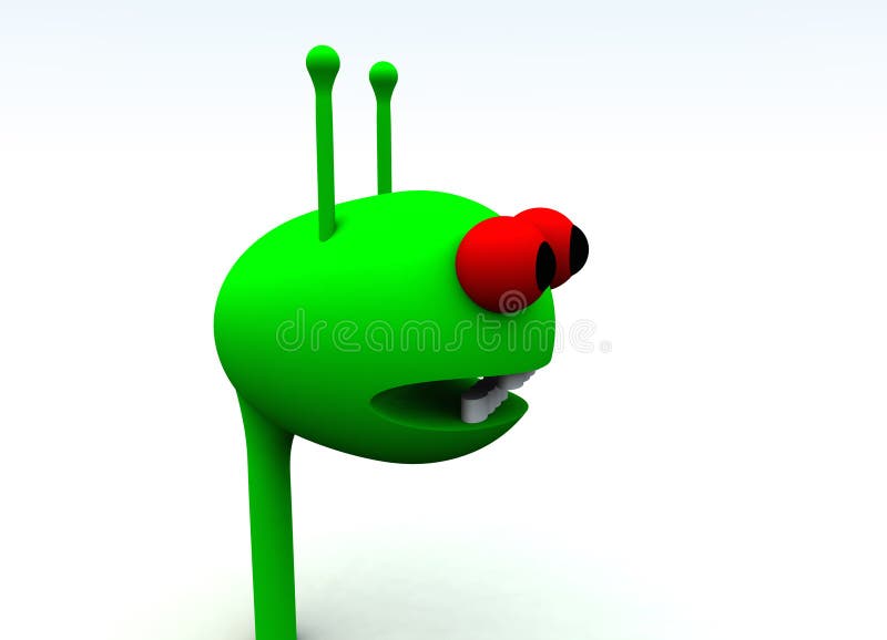 Alien Head Picture. Image: 3709690